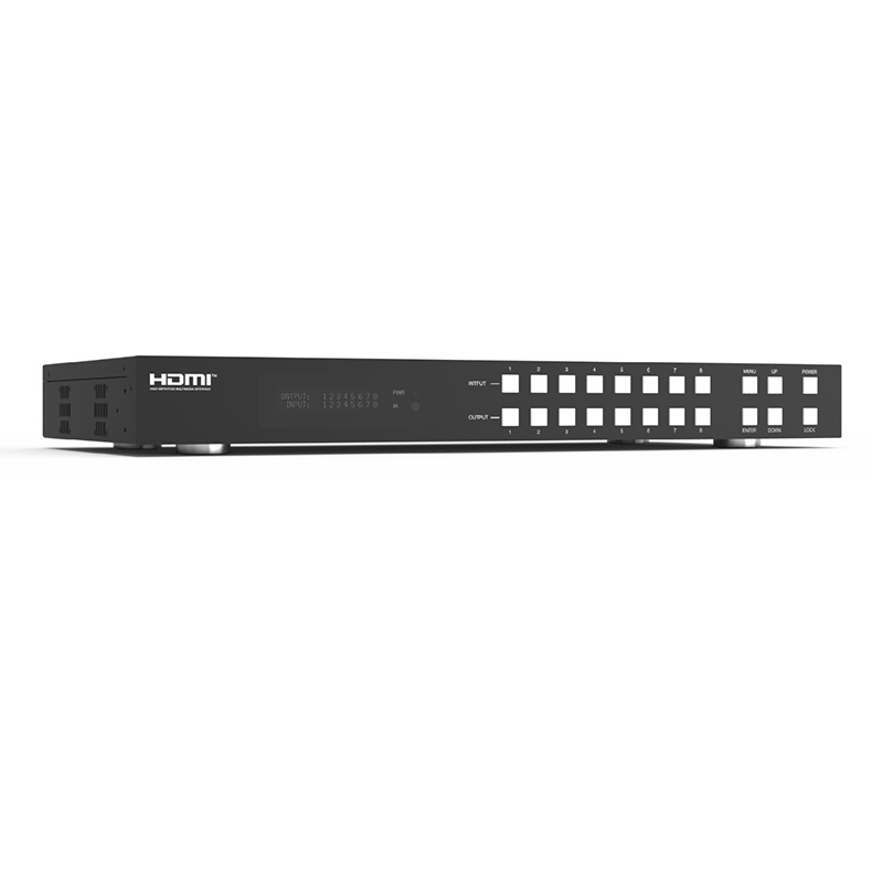8x8 HDMI Seamless Matrix with Video Wall 8x8 HDMI Seamless Matrix with Video Wall